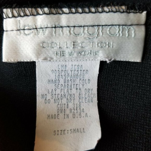 Lew Magram | Dresses | Lew Magram New York Dress Evening Formal Black ...